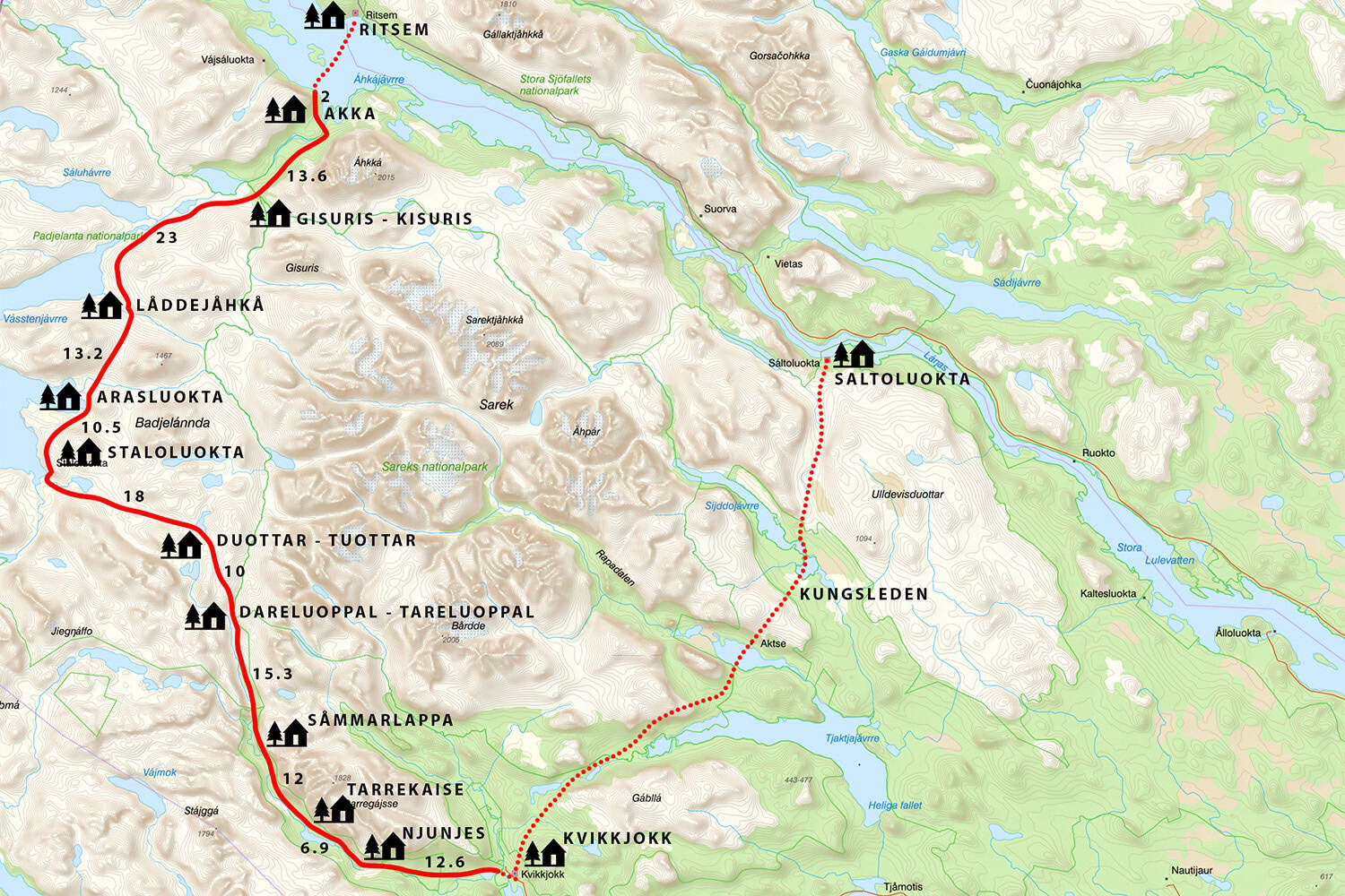 Hiking Padjelantaleden (Padjelanta Trail) | Trailhunger